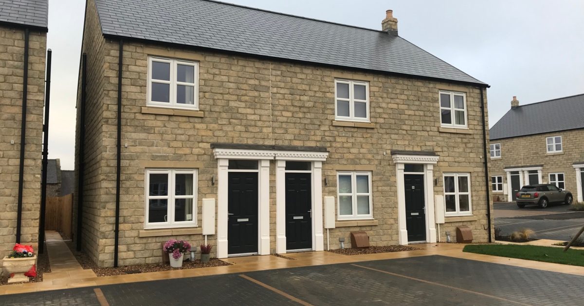 Natural Stone Walling for New Homes in North Yorkshire • BBS